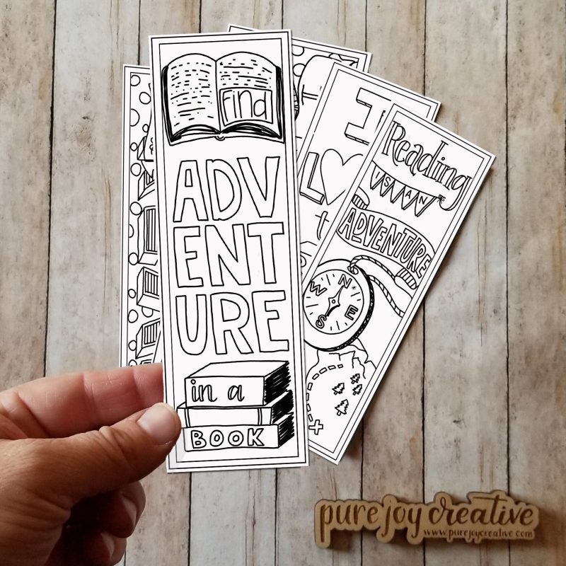 Bookmark Collection - Bookish Designs - Pure Joy Creative