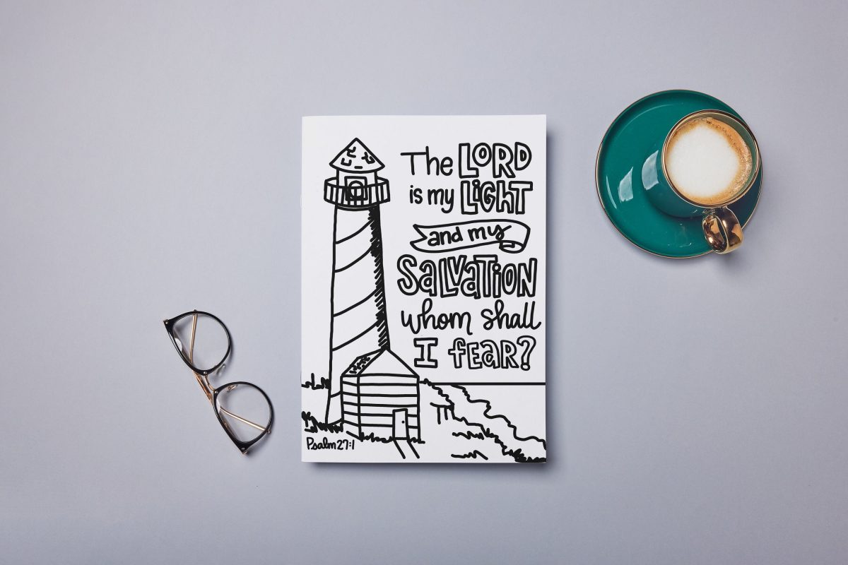 The Lord is my Light and my Salvation - Psalm 27 Coloring Page - Pure ...